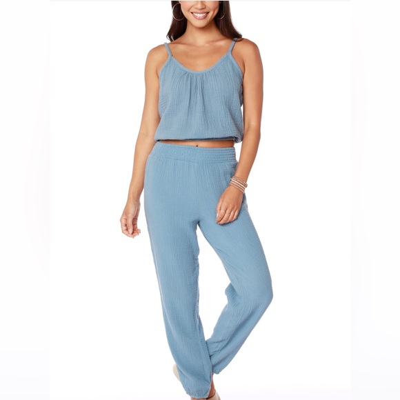 bobi | Pants & Jumpsuits | Bobi Los Angeles Smocked Waist Jogger | Poshmark